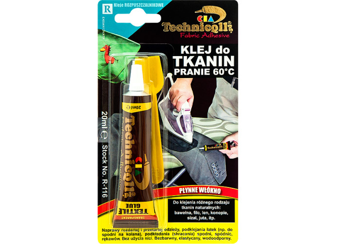 Tekstiililiima 20ml Fabric Glue - Flexible & Clear Adhesive