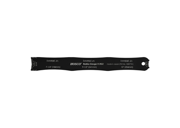 Hosco H-RG2 Fingerboard Radius Gauge