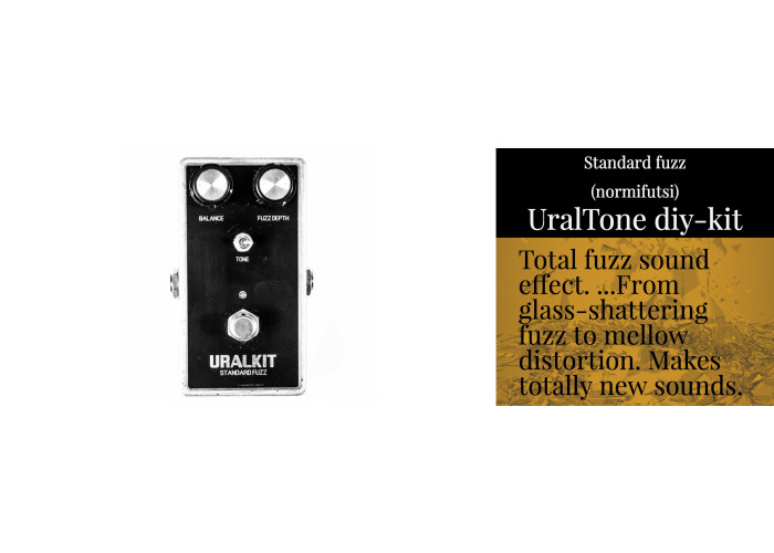 UralTone (Clone Series) Standard Fuzz pedal DIY-KIT