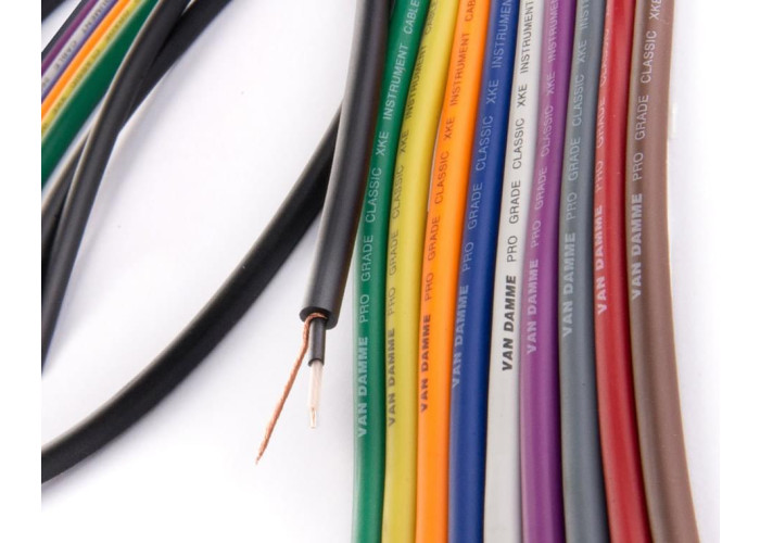 Van Damme Classic XKE Purple Instrument Cable 6mm