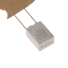 Evox Rifa MMK 100nF (0.1uF) / 250V polyesterikondensaattori NOS