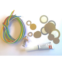 Piezo kit for piezo pickup makers and DIYers