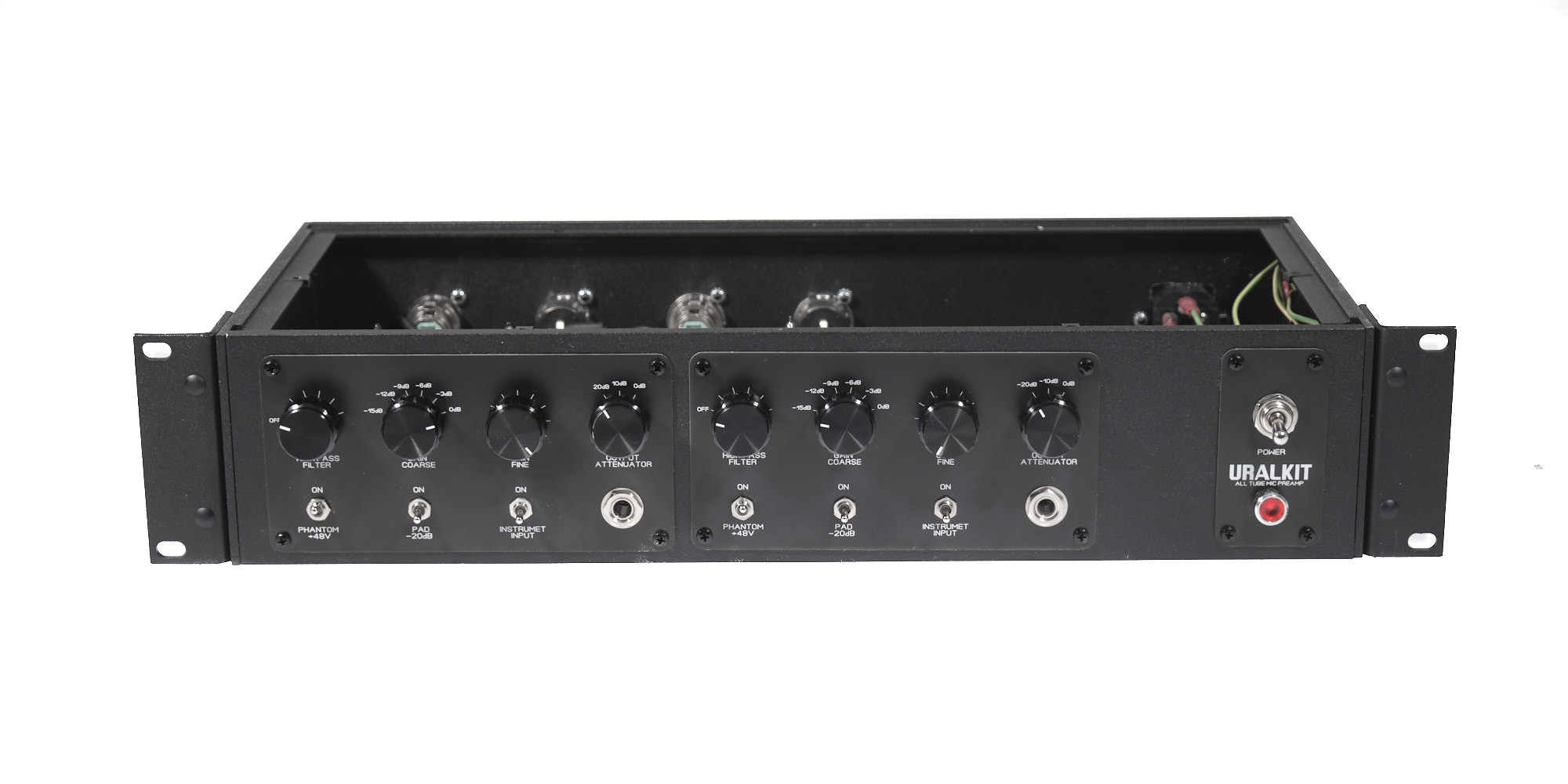 UralTone REDD.47 Rack All-Tube Mic Preamp Kit Assembly Images ...